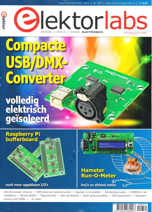 Elektor magazine november & december 2018 - Ham-Radio.nl